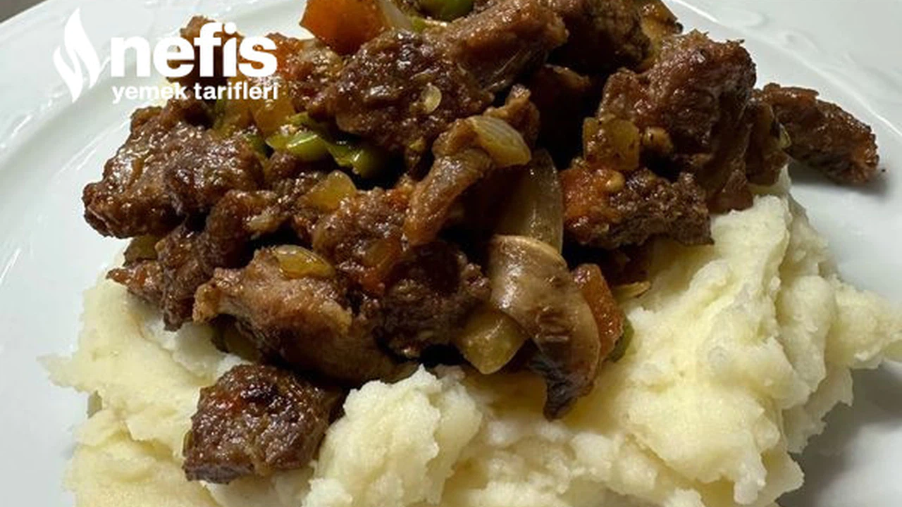 Püre Yatağında Et Kavurma - Gastrofill